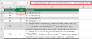 Función IF de Excel (y múltiples condiciones) - Tutoriales de Excel TOP
